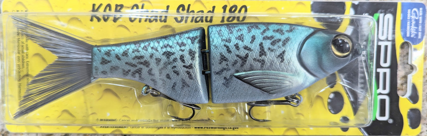 CUSTOM SPRO KGB CHAD SHAD 180 GLIDE BAIT – The Bass Hole