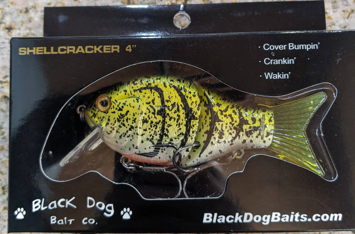 BLACK DOG BAIT 4" SHELLCRACKER G2 – The Bass Hole